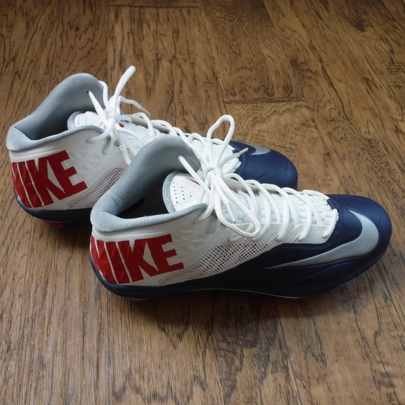 Nike | Shoes | Nike Whiteblue Upper Color Red Nike Symbol Football ...
